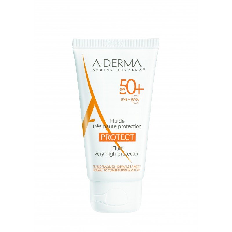 A-Derma Protect fluide protecteur SPF50+ 40ml - Parapharmacie en ligne ...