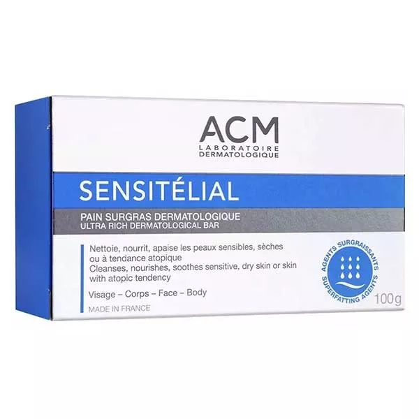 ACM - Sensitélial Pain Surgras Dermatologique 100g - Parapharmacie en ...