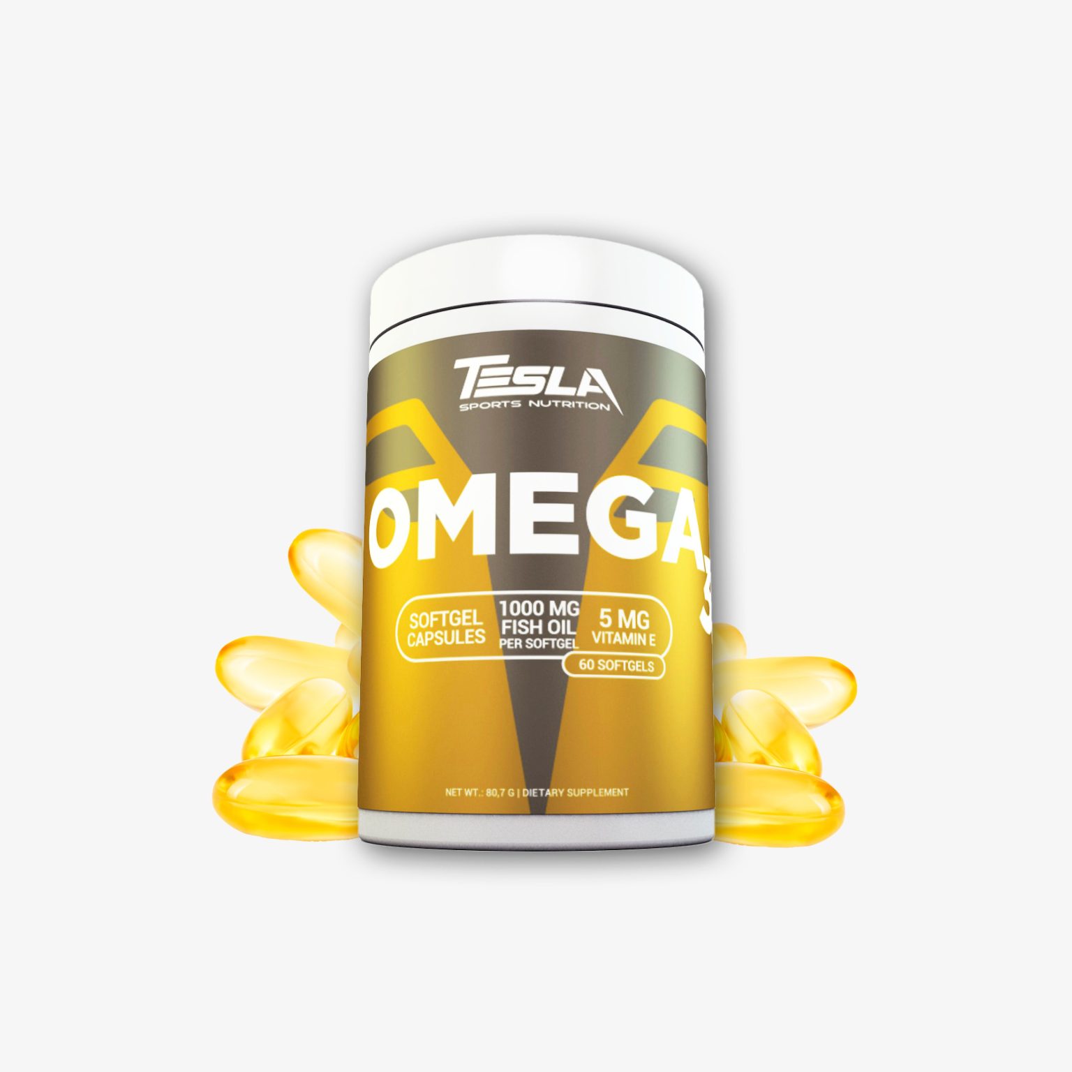 Tesla Nutrition - Omega 3, 60 Capsules - Parapharmacie en ligne ...