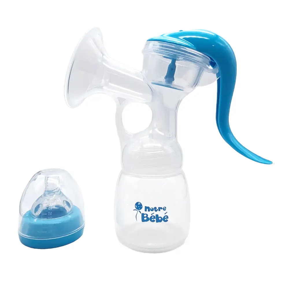 Notre Bébé Tire-lait Manuel Réglable - Bleu - Parapharmacie en ligne ...